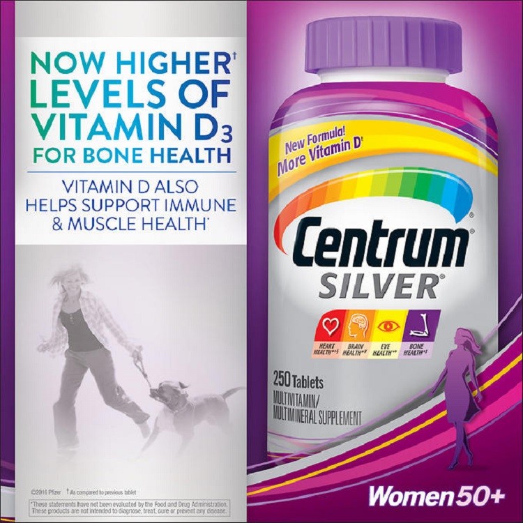 [Review] Centrum Silver Ultra thực phẩm bổ sung dành cho phụ nữ trên 50 ...